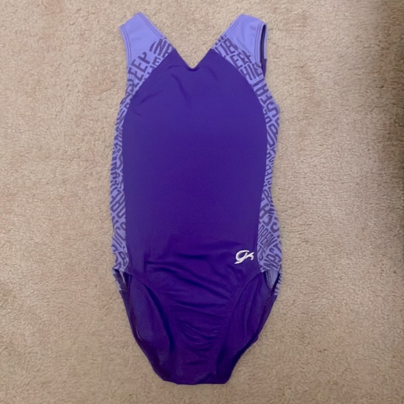 GK | Other | Gk Purple Gymnastics Leotard Axs | Poshmark